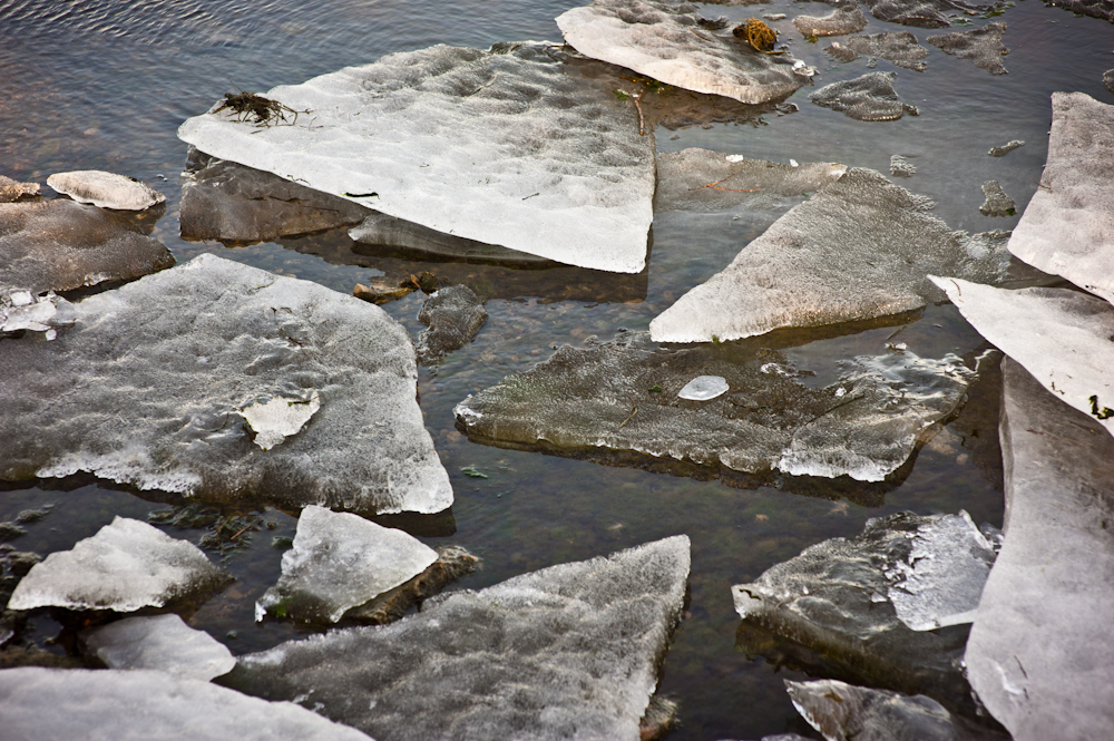 fingerprintphoto: melting ice