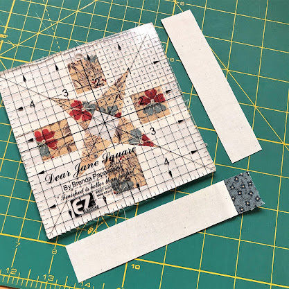 A Sentimental Quilter: Add Sashing to Your Sampler Blocks