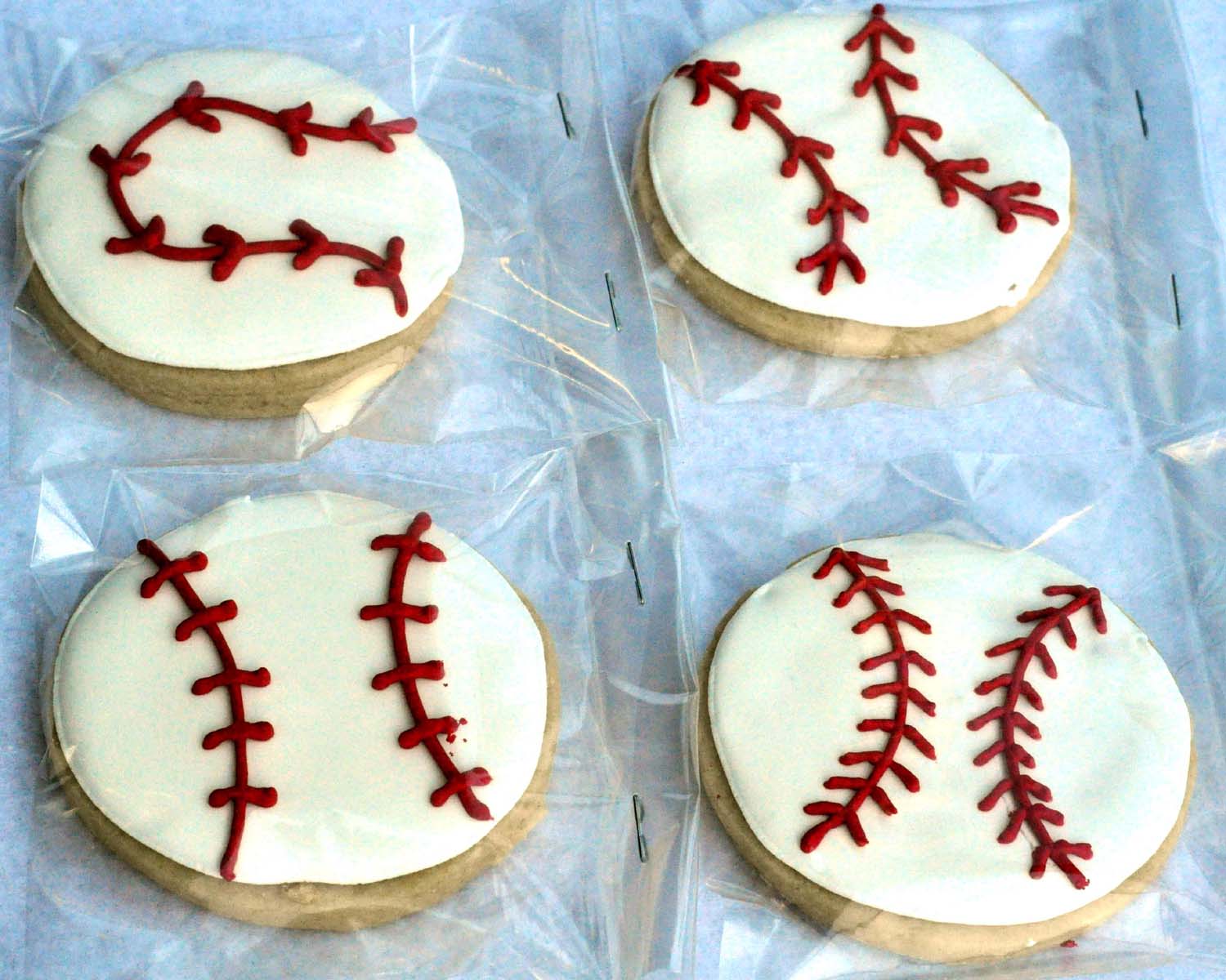 Beki Cook's Cake Blog: Play Ball! Baseball Cookies