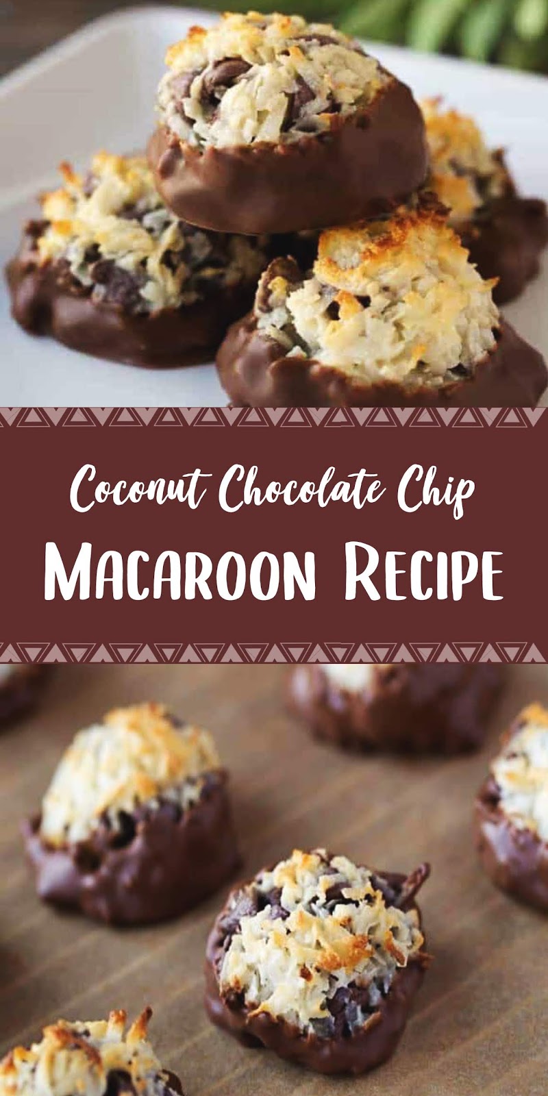 Coconut Chocolate Chip Macaroon Recipe - Jolly Lotus