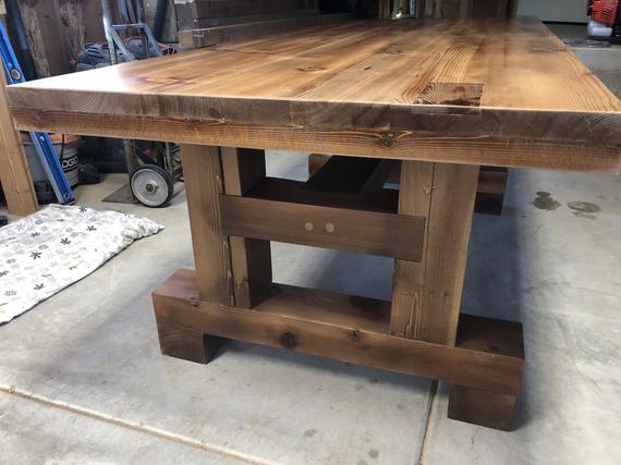 Timber Frame Table - Table Frame