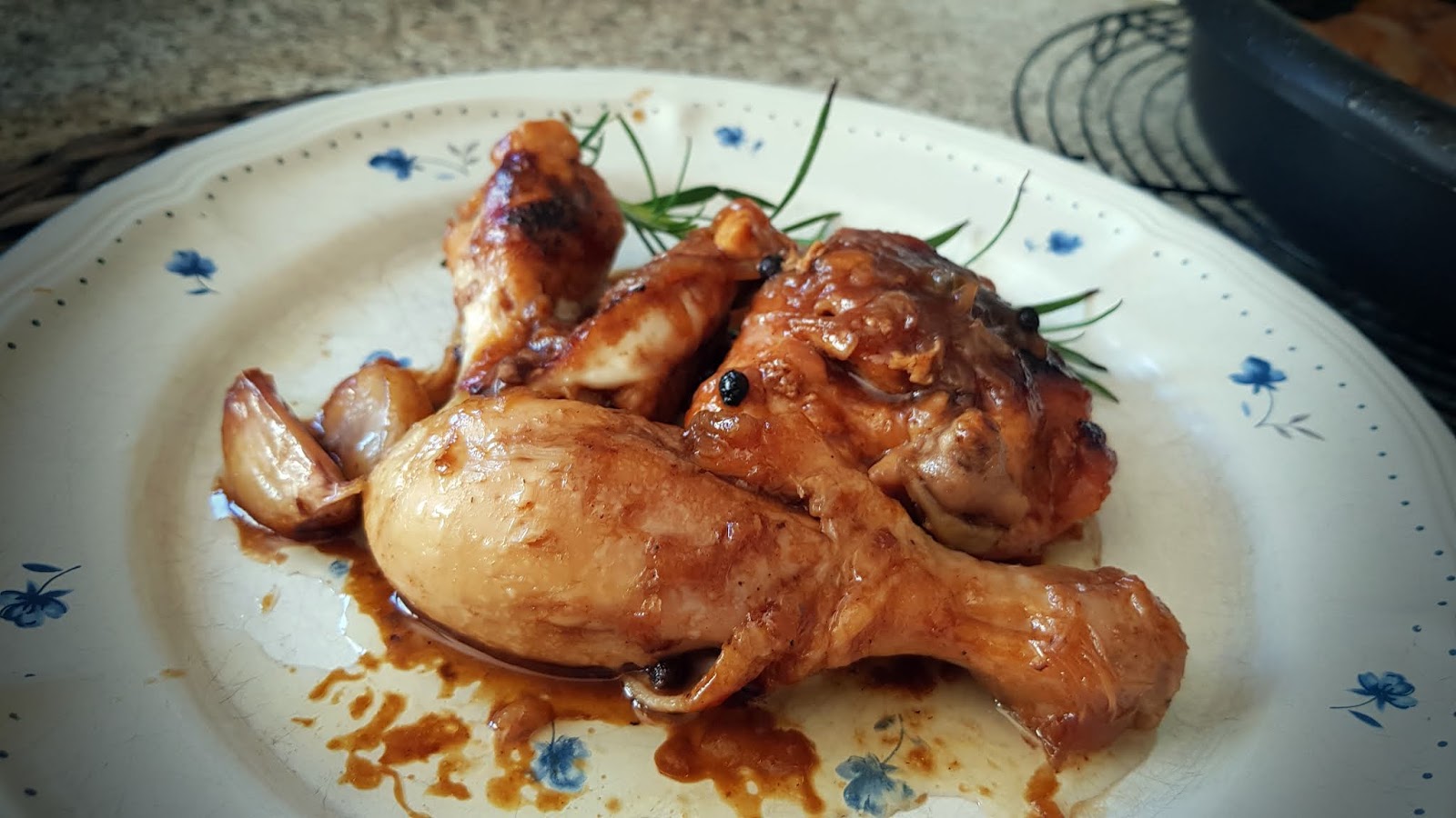 POLLO con COCA COLA