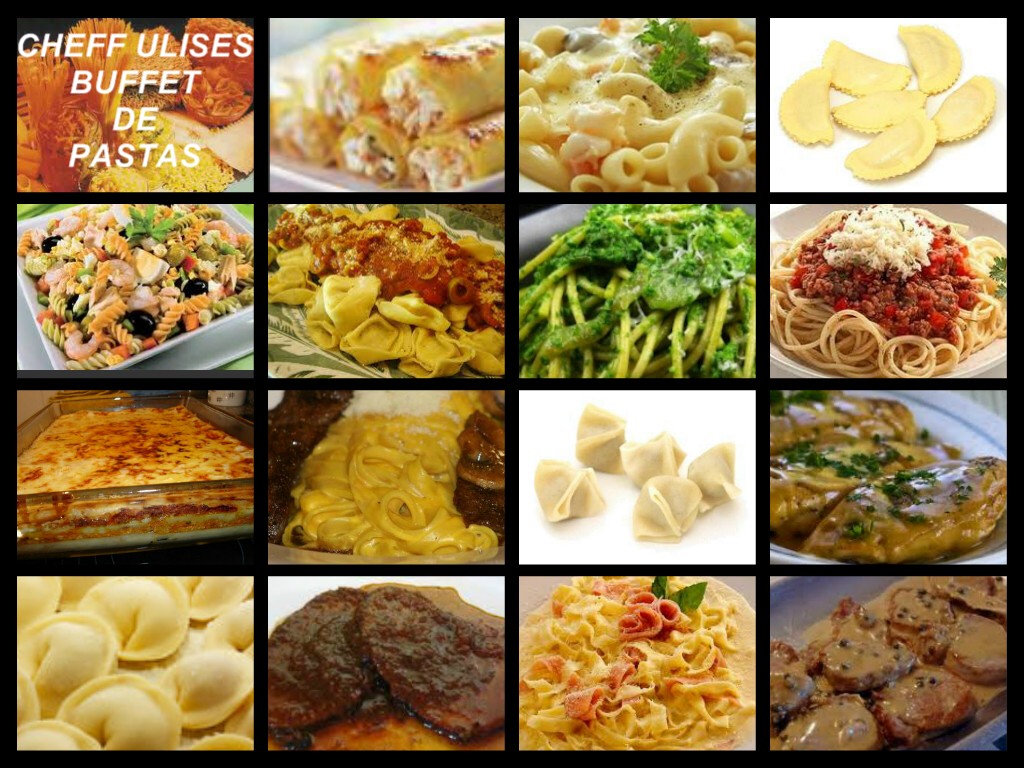 CHEFF ULISES - CATERING: BUFFET DE PASTAS