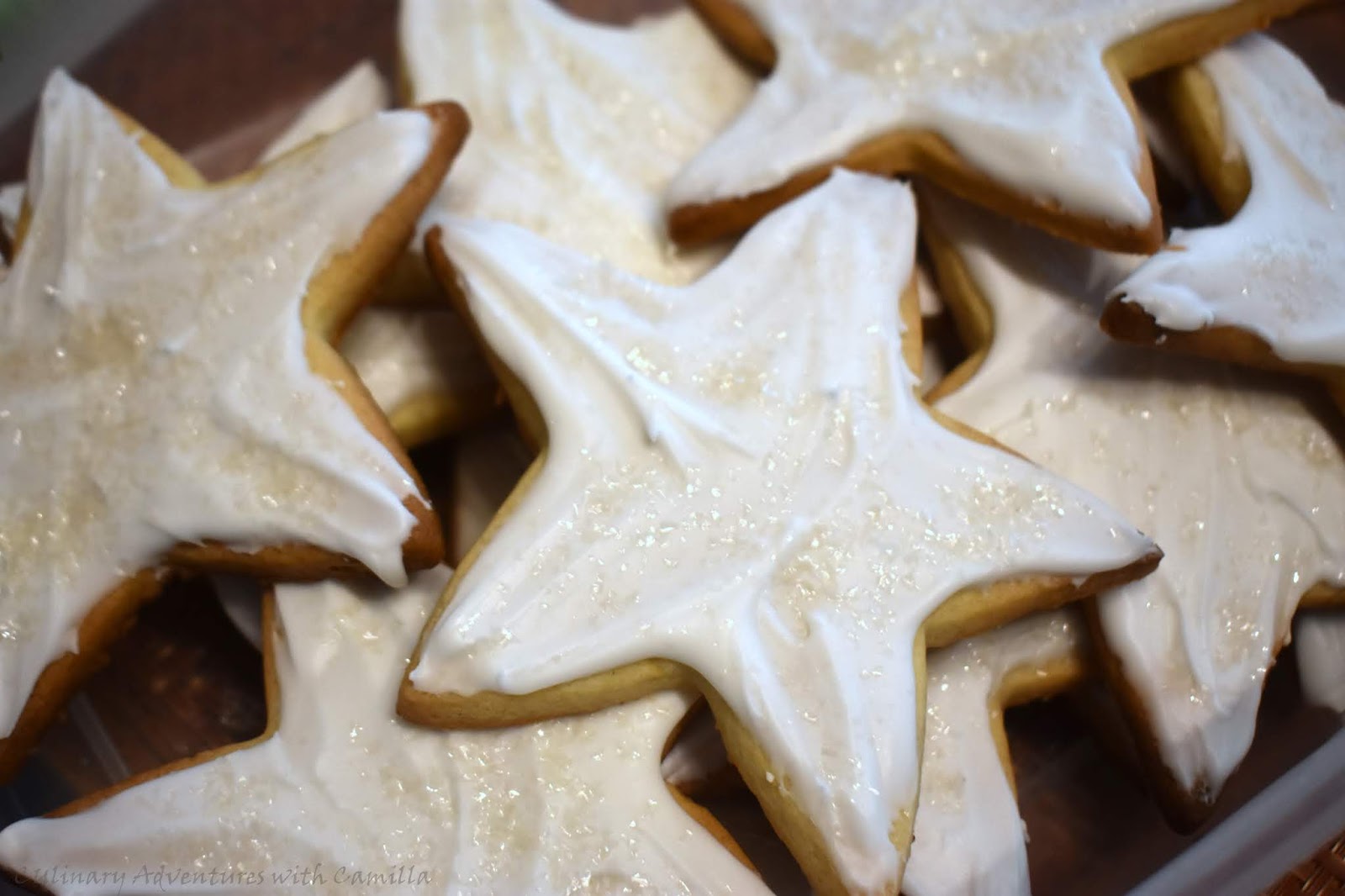 Stargirl Caraway Cookies with Aquavit Frosting #FoodieReads #LitHappens