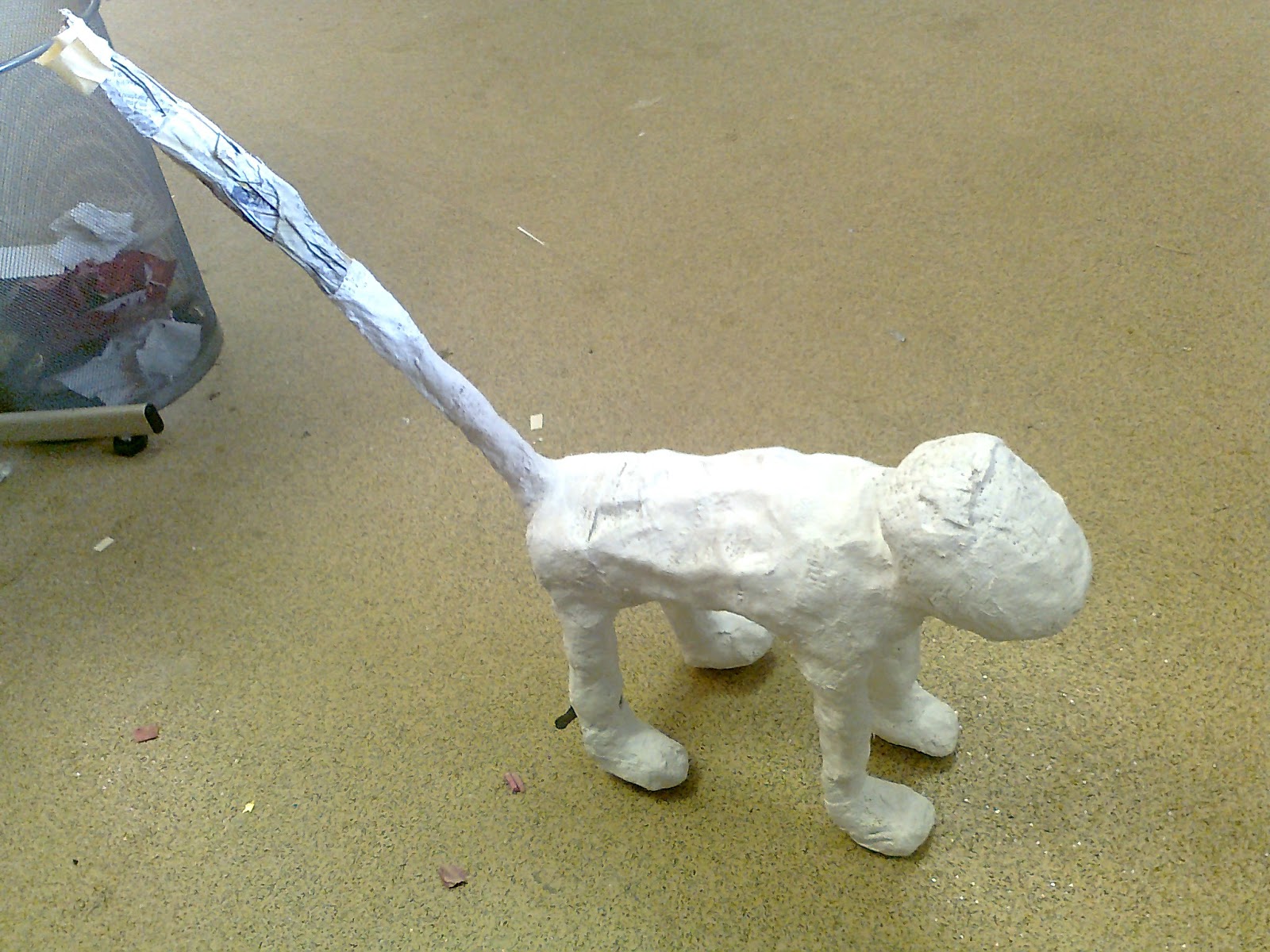 WellArt S2C: The day we made modroc sculptures