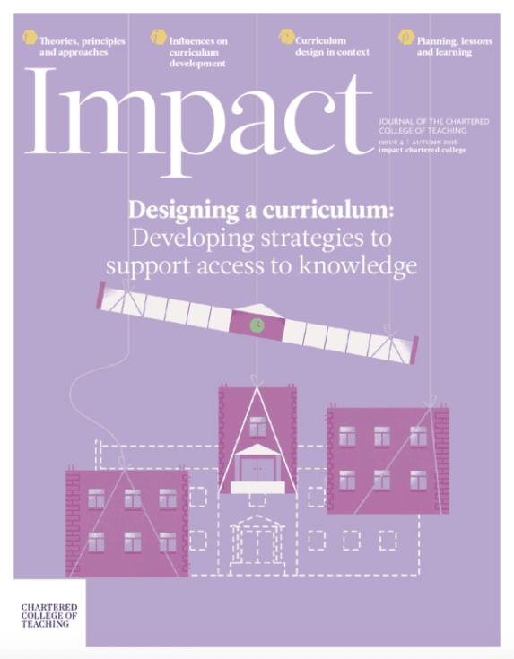 Volume 4 of Impact: Curriculum Focus