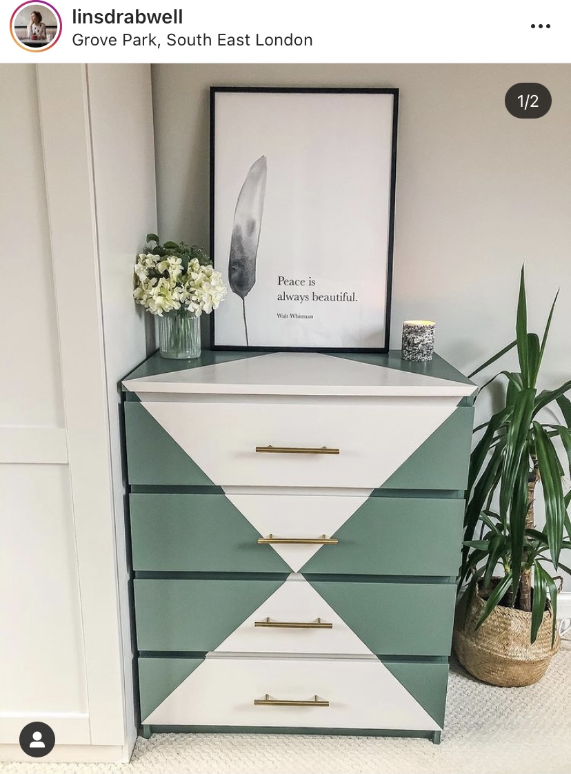 10 simple ways to add colour blocking to your home | Dove Cottage