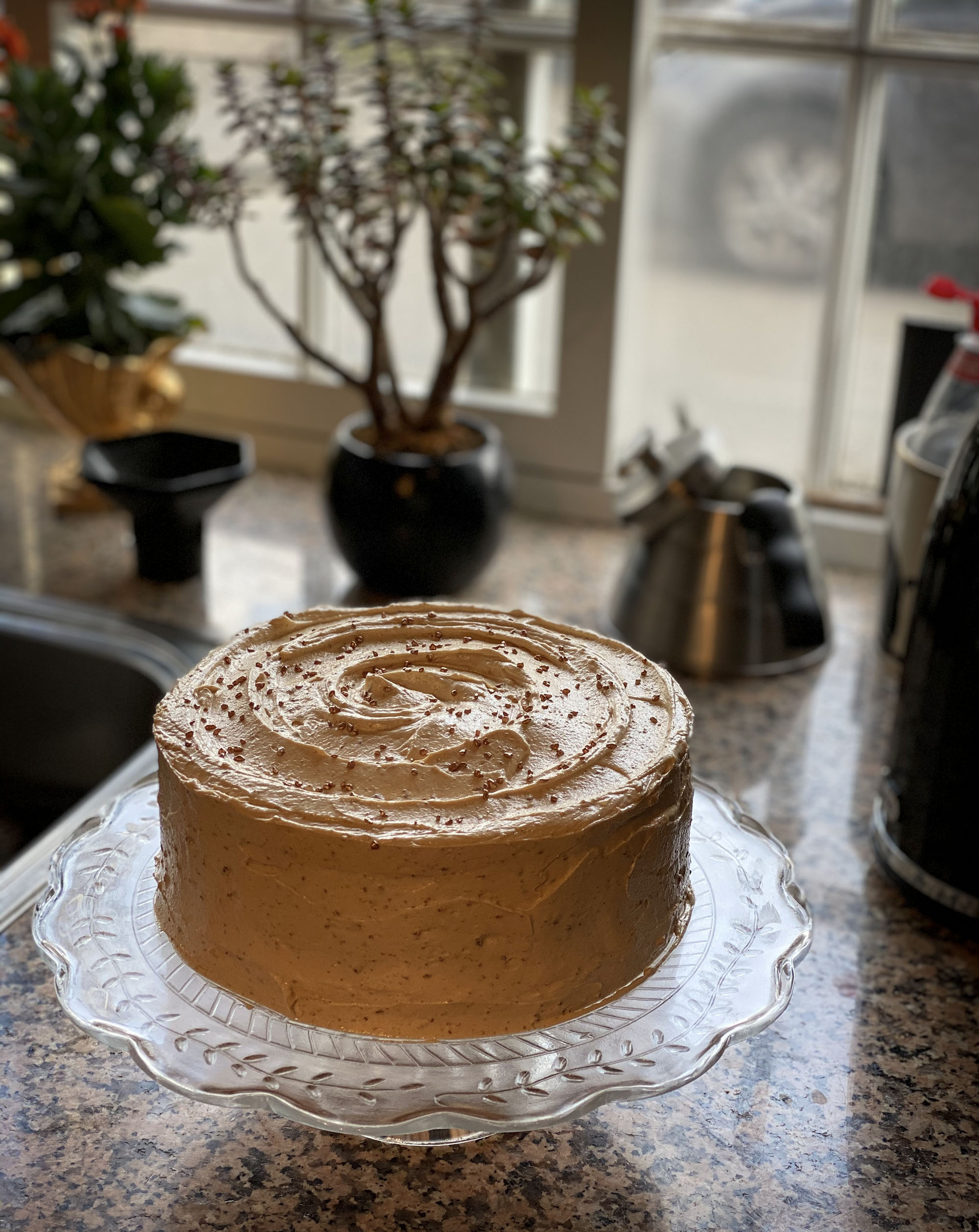 RECIPE : BEST VANILLA CAKE WITH WHIPPED BISCOFF FROSTING - Nancy ...