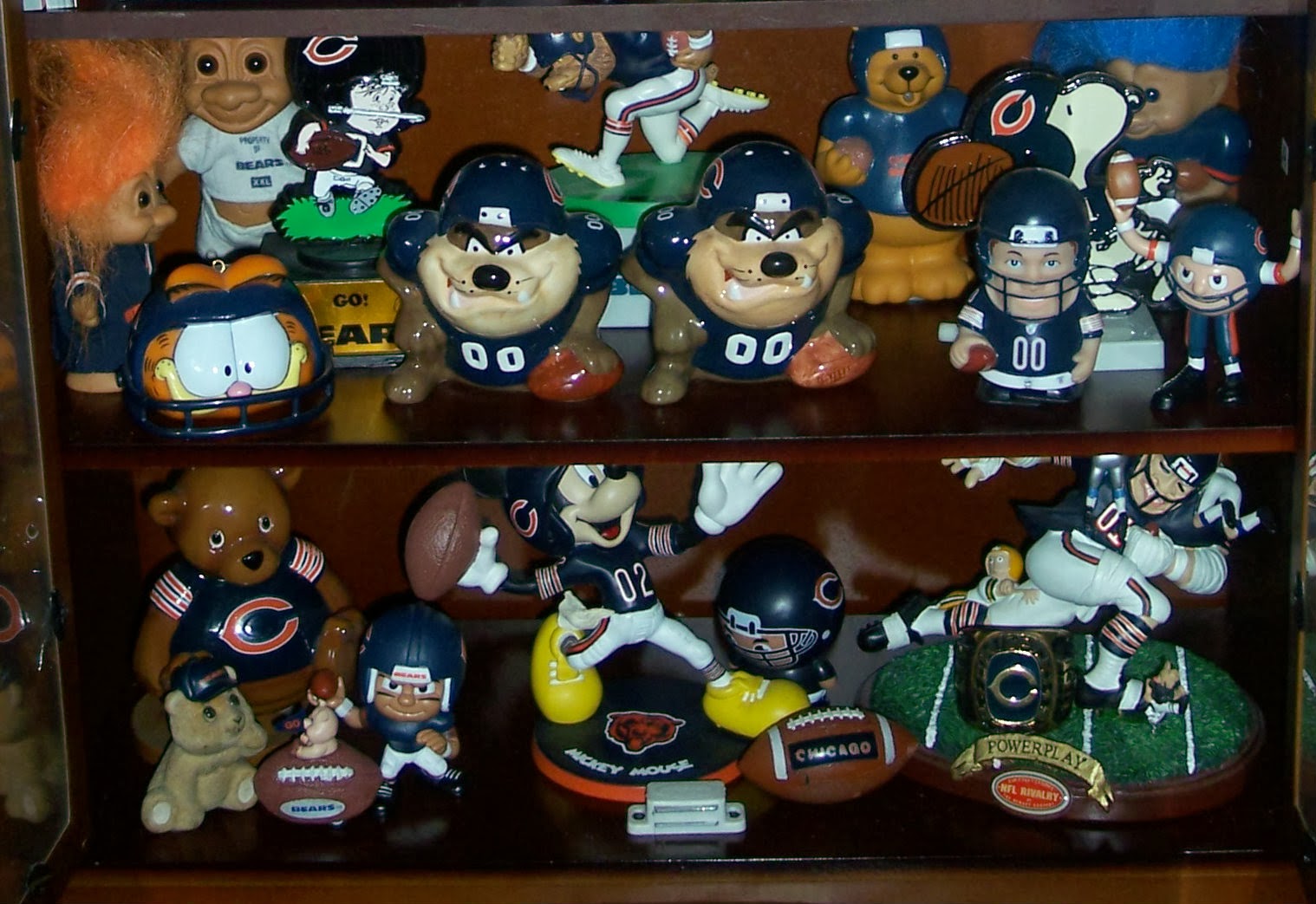 BearFanatic34's Chicago Bears Collection: Bobbleheads,Figures, Dolls ...