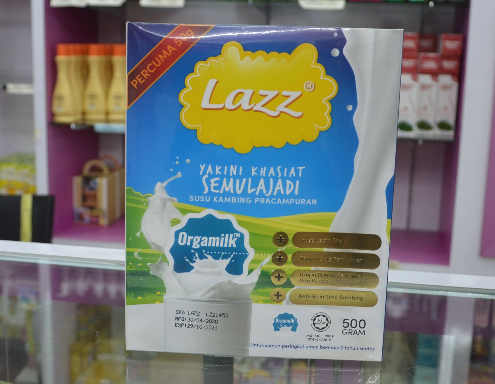 Vila: SUSU KAMBING LAZZ PERISA ASLI