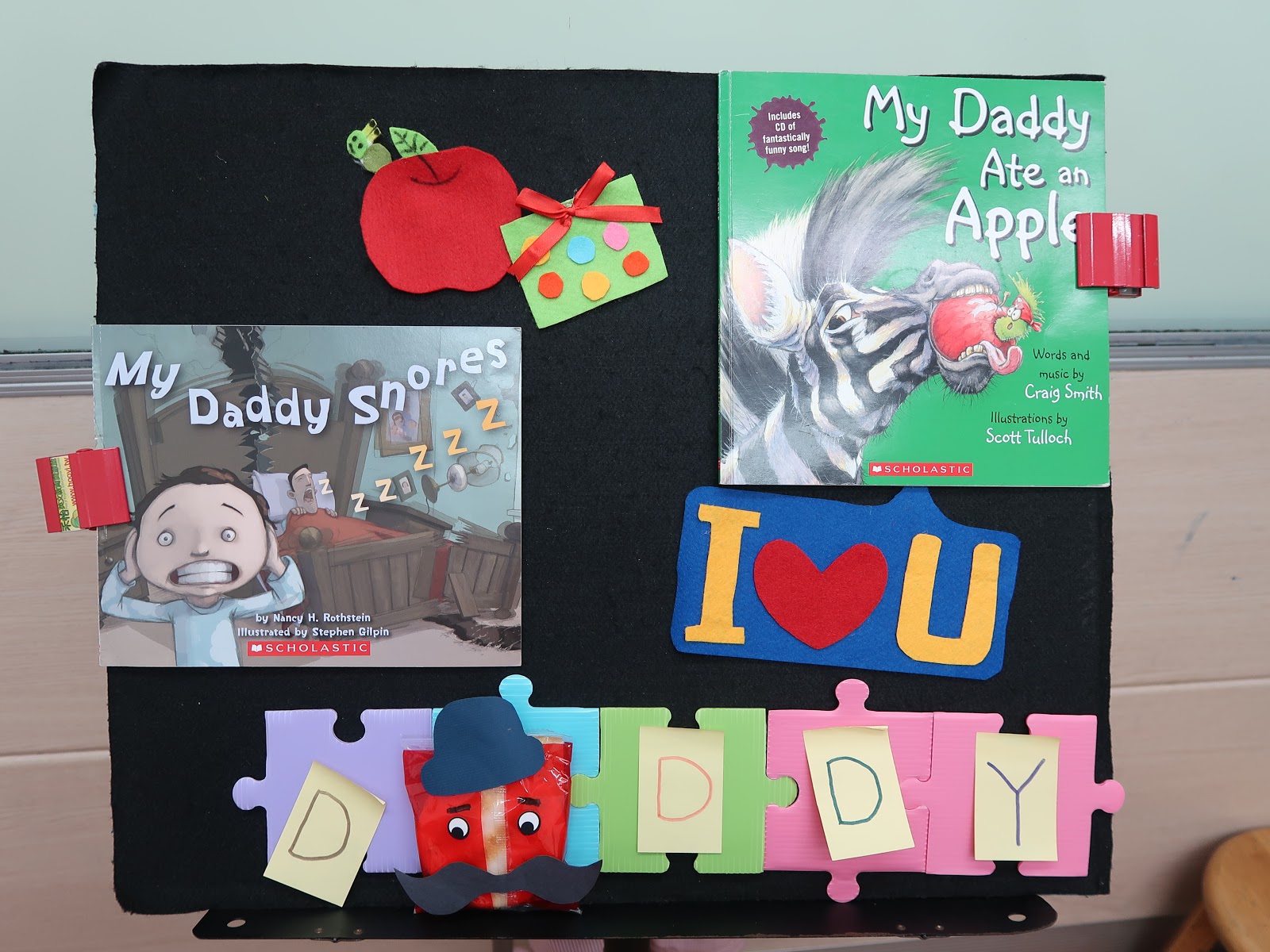 Christine's Reading SPA 英文繪本班: 0807 繪本唱遊K1: My Daddy Ate an Apple + My ...