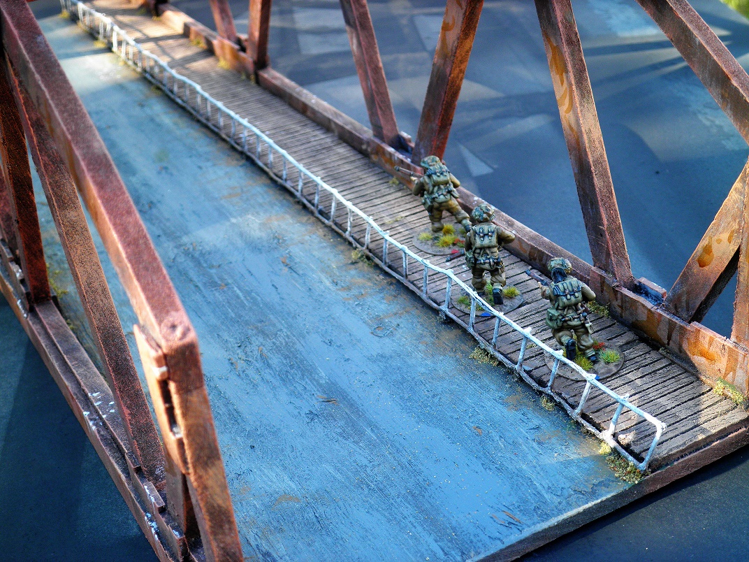 JOHN BOND's WARGAMING STUFF: SCRATCH BUILT MDF BOX GIRDER BRIDGE