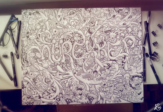 Doodle Art : 40+ Awesome Doodle Art Inspiration Examples - Jayce-o-Yesta