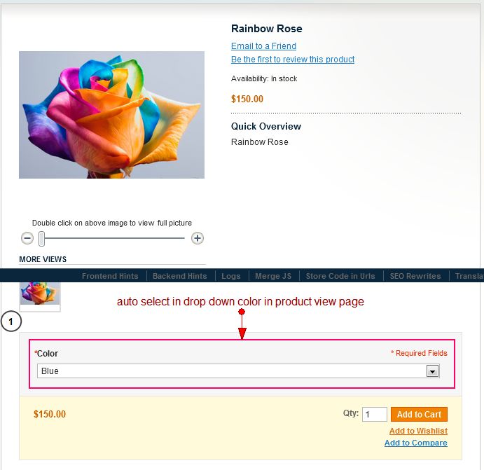 Magento How to display color options in product listing page(category ...