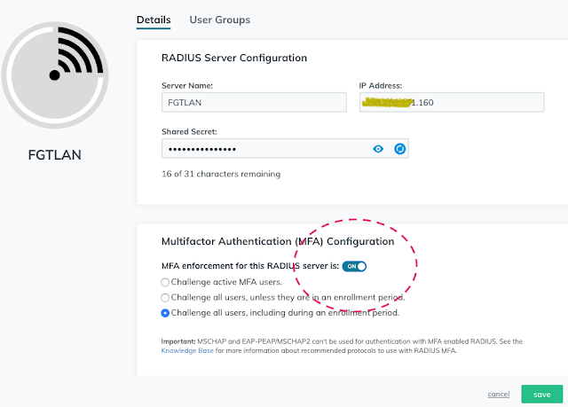 Ken Felix Security Blog: HOWTO use MFA with Fortigate and Jumpcloud