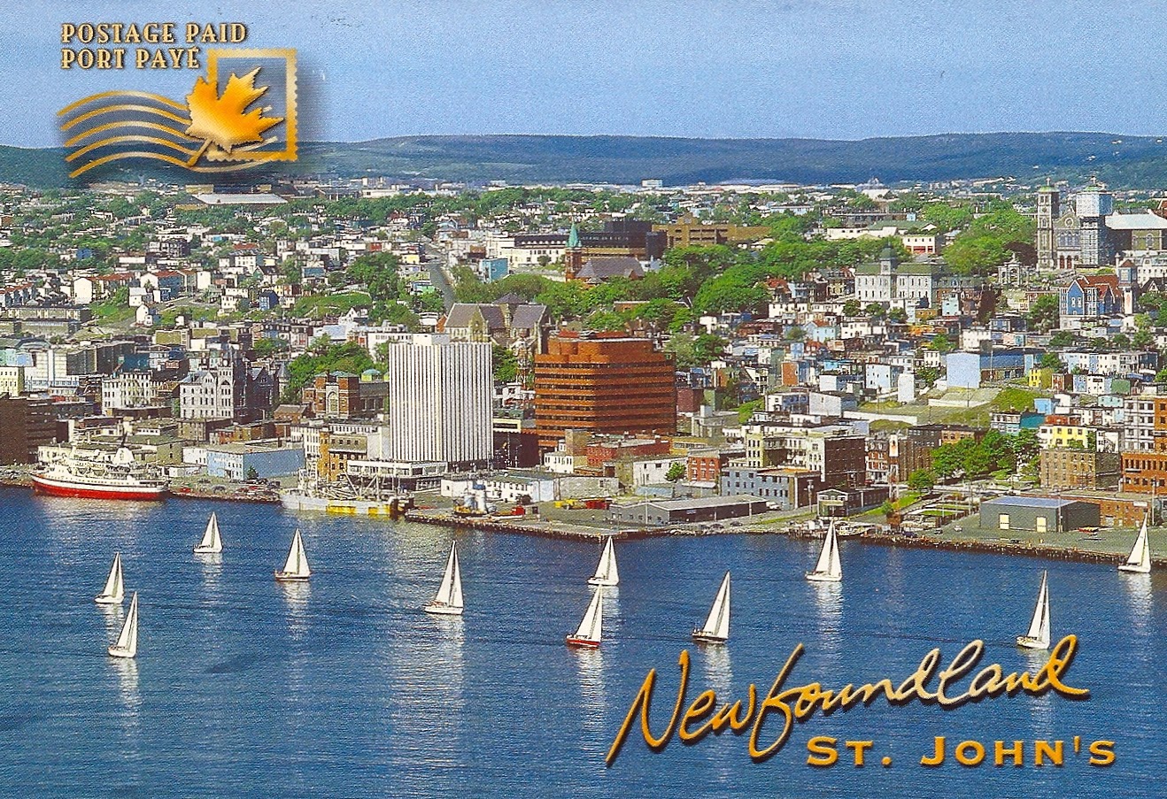 My Favorite Postcards: St. John's in Newfoundland, Canada