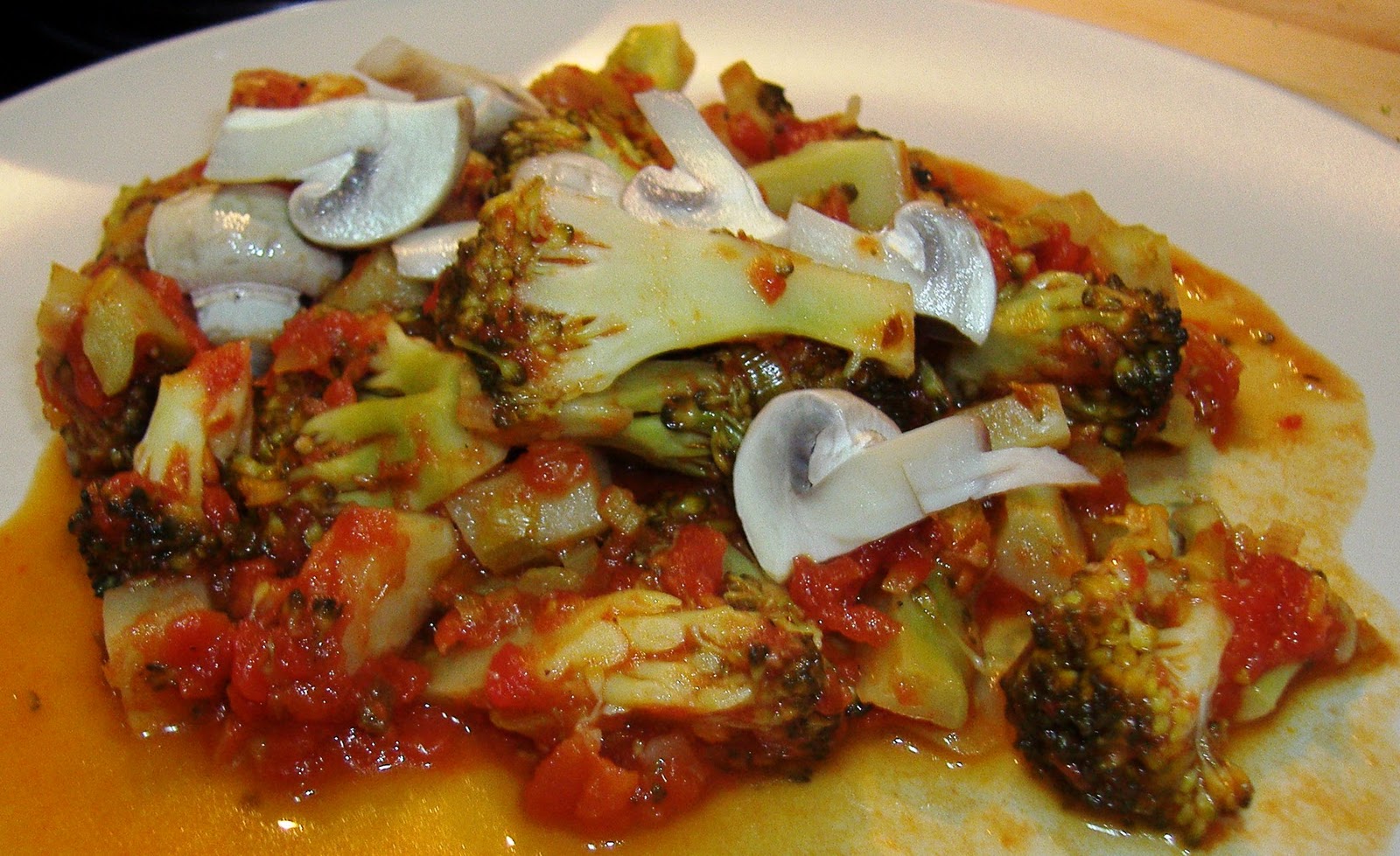 El Maná 2: Receta: Brócoli con champiñones y tomate
