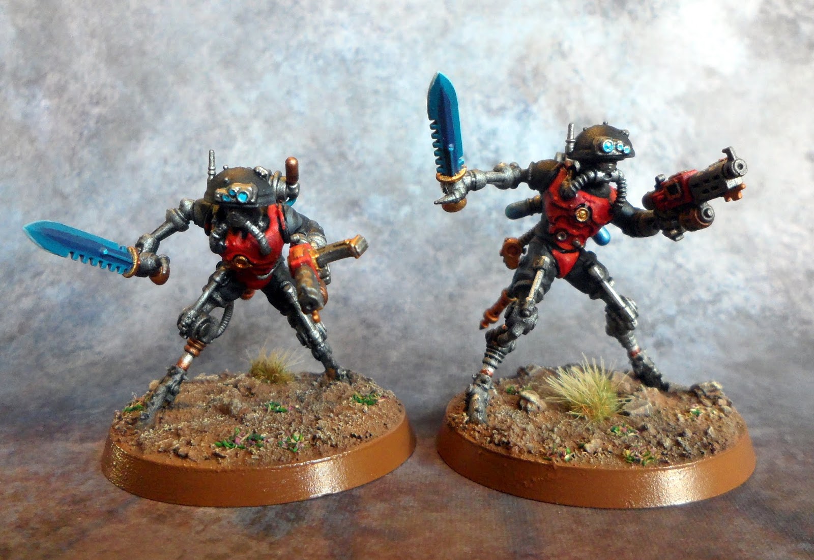 WeeMen: Adeptus Mechanicus - Sicarian Infiltrators Squad