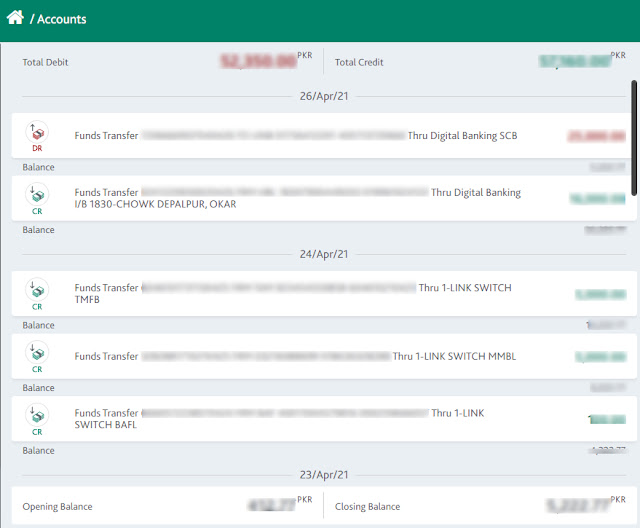 HBL Mobile Banking Features Update to Advance Card Management