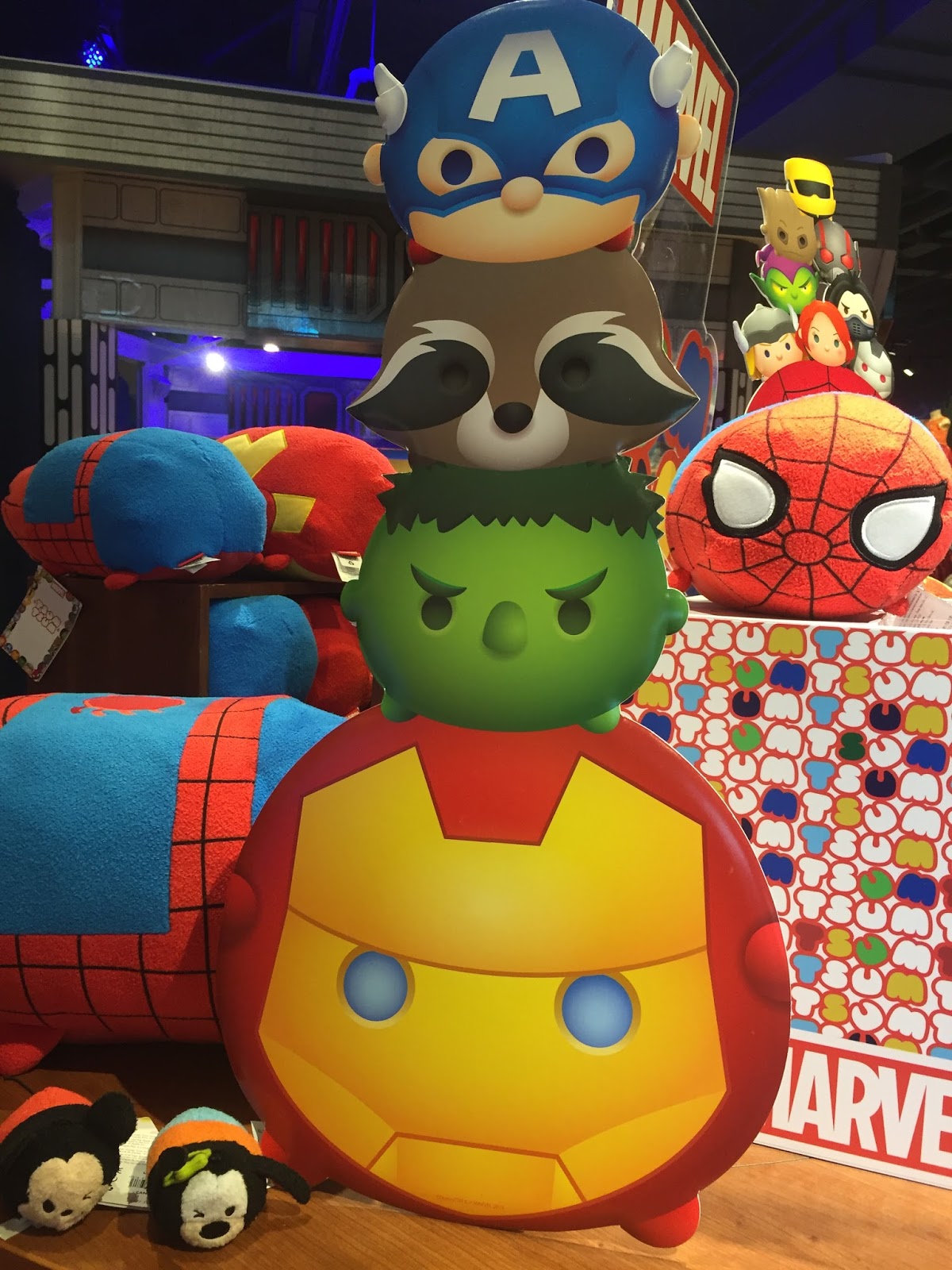 Geek Hash: Marvel Tsum Tsum at Disney Store