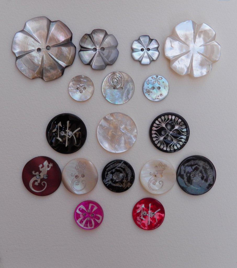 I bottoni al museo: BOTTONI DI QUALITA' - 80% prodotti in Italia