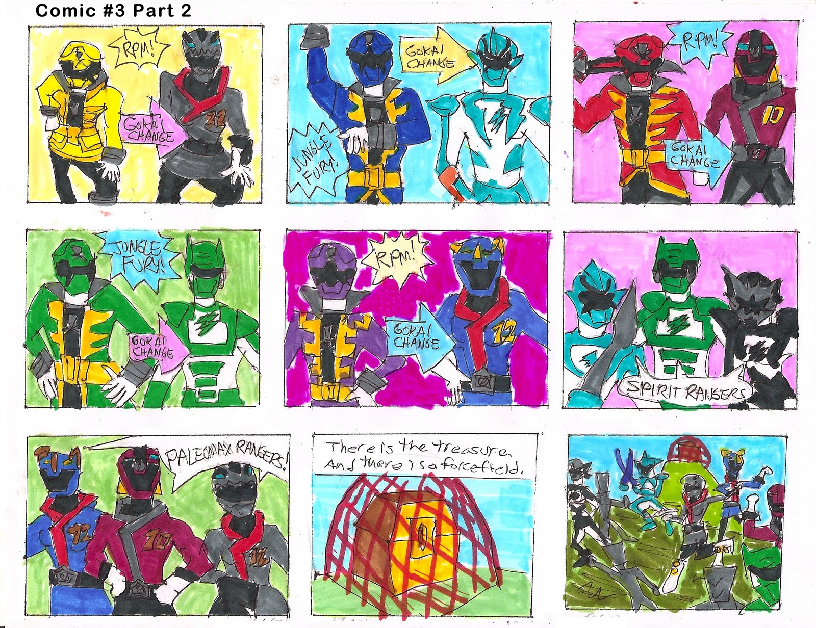 Power Rangers Rpm Paleomax Rangers