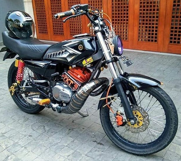 9 Modifikasi Rx King Simple Dan Keren Standar Terbaik - Modifikasi Motor Terbaru