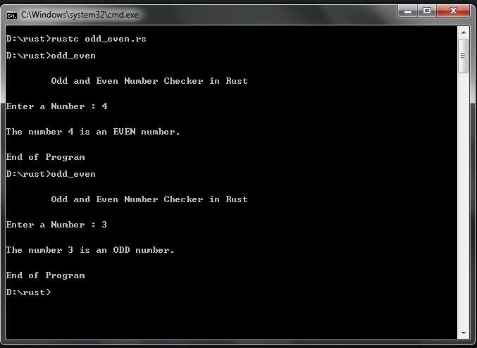 Free Programming Source Codes And Computer Programming Tutorials Odd And Even Number Checker In