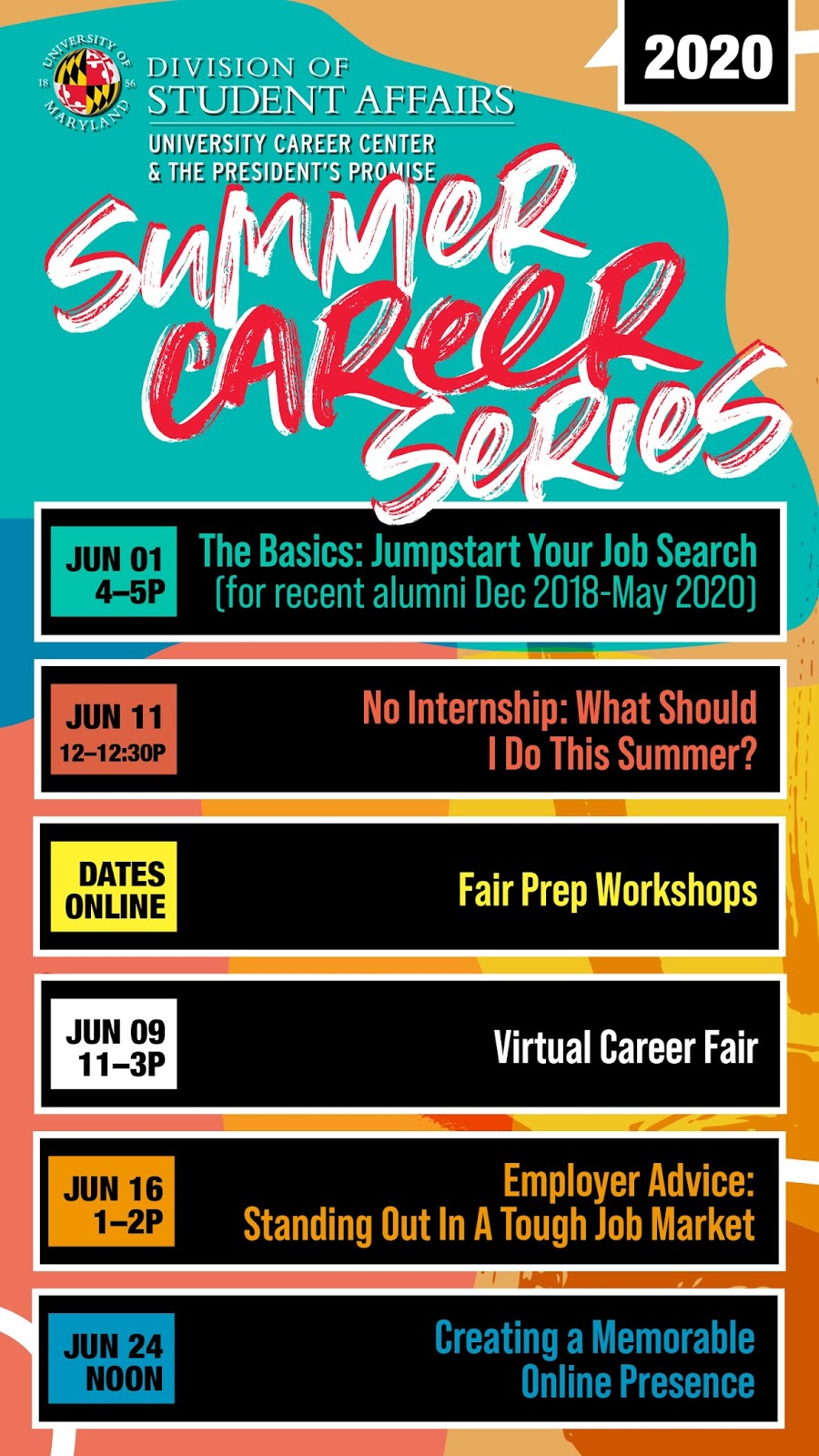 CCJS Undergrad Blog: University Career Center Summer Career Series