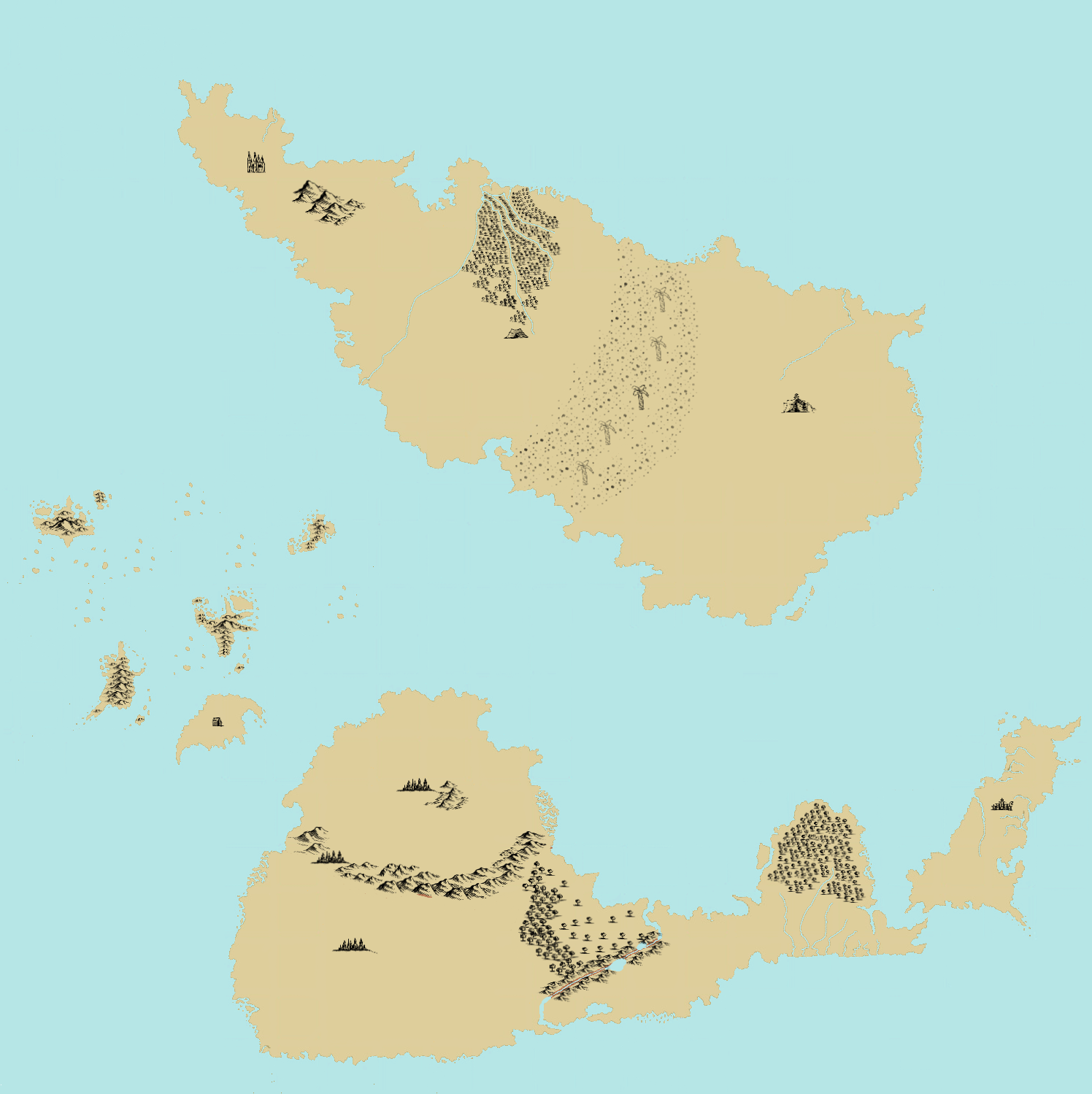 An Attempt to Chart the Uncharted, Part 3: Geographic Features, and It ...