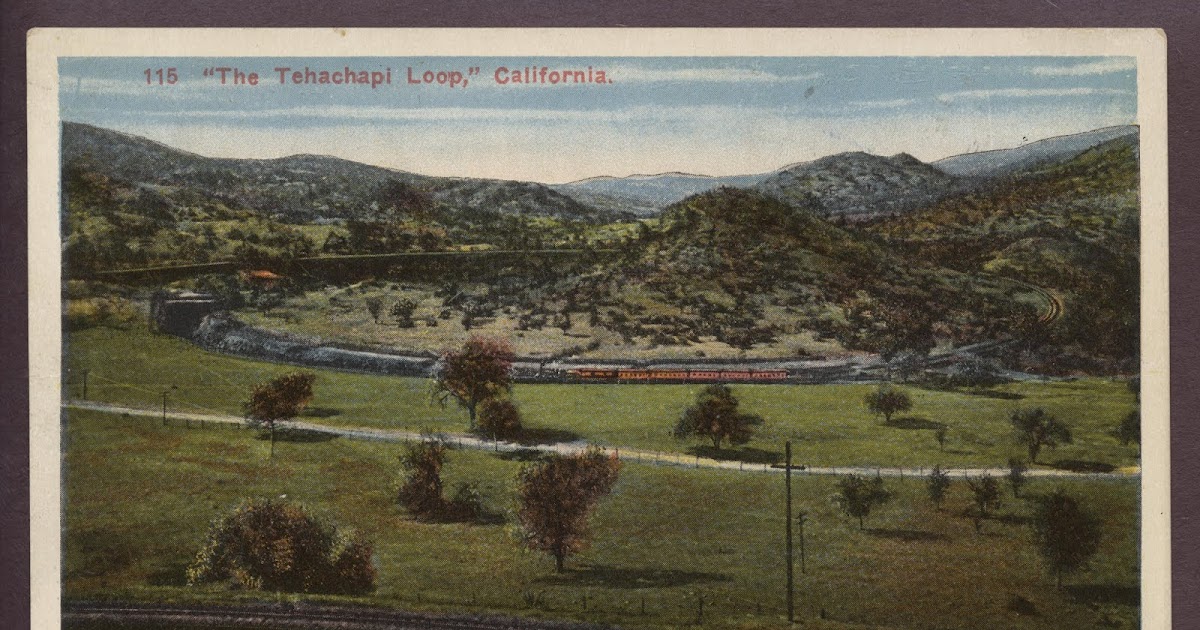 About My Trains: The Tehachapi Loop