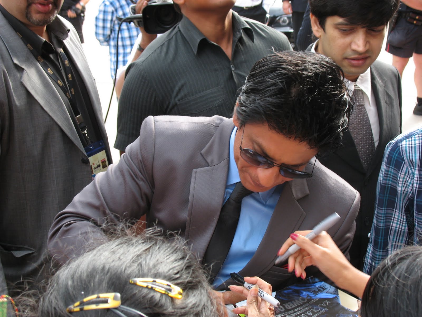my film journal: Shah Rukh Khan the King of Bollywood arrives at ...