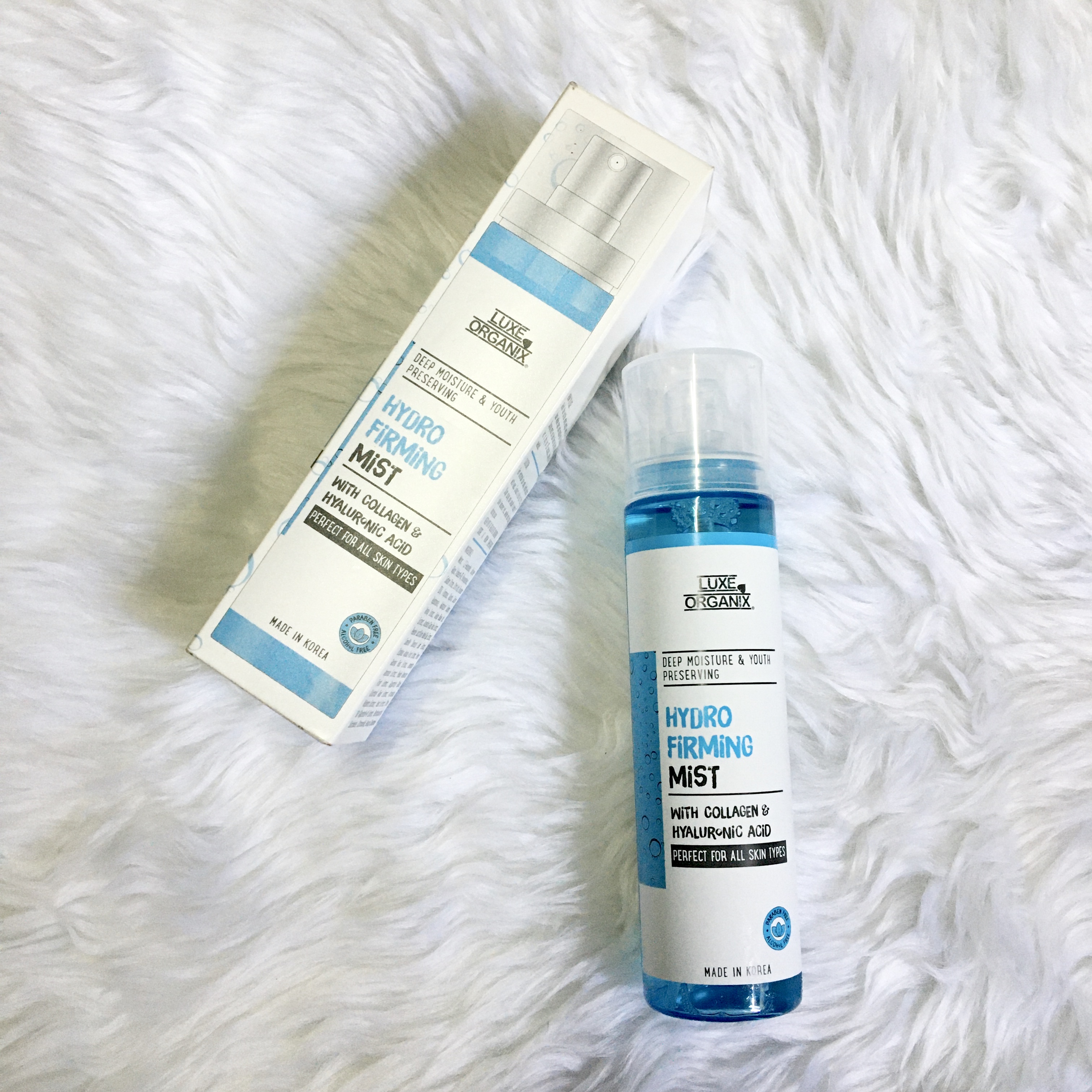 Review: Luxe Organix Hydro Firming Mist | The Lazy Orlov