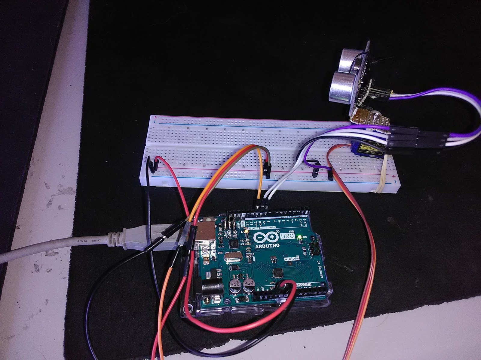 O Meu Blog: Projeto - Radar com Arduino