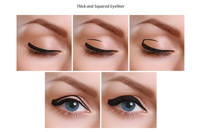 Eyeliner Styles and How to Apply Them ~ Makeup & Beauty Tips