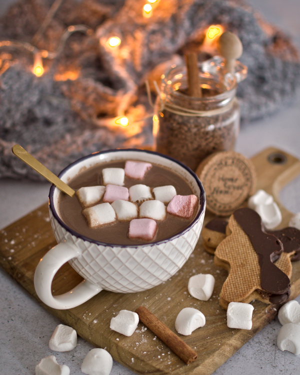 Le chocolat chaud gourmand au 3 chocolats