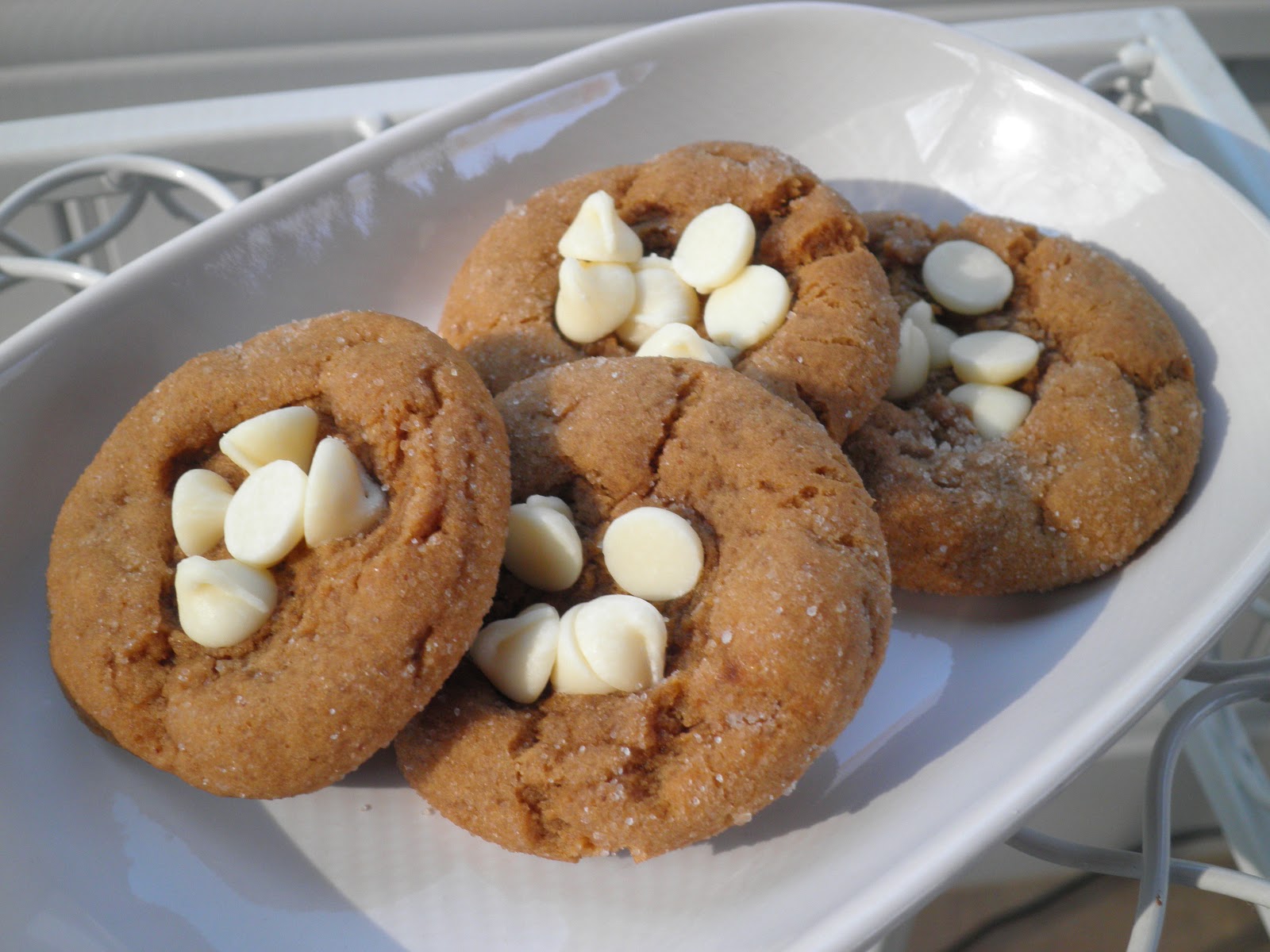 Secrets from the Cookie Princess: White Chocolate Topped Gingerbread ...