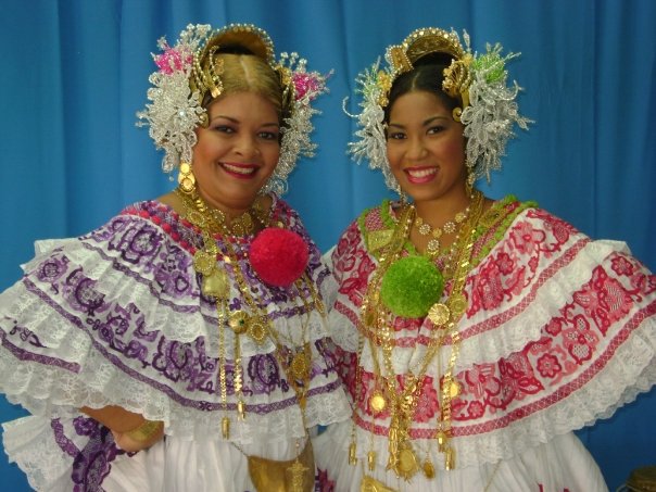 La Pollera de Panamá: Polleras de Gala o Polleras de Lujo. Srta. Karla ...