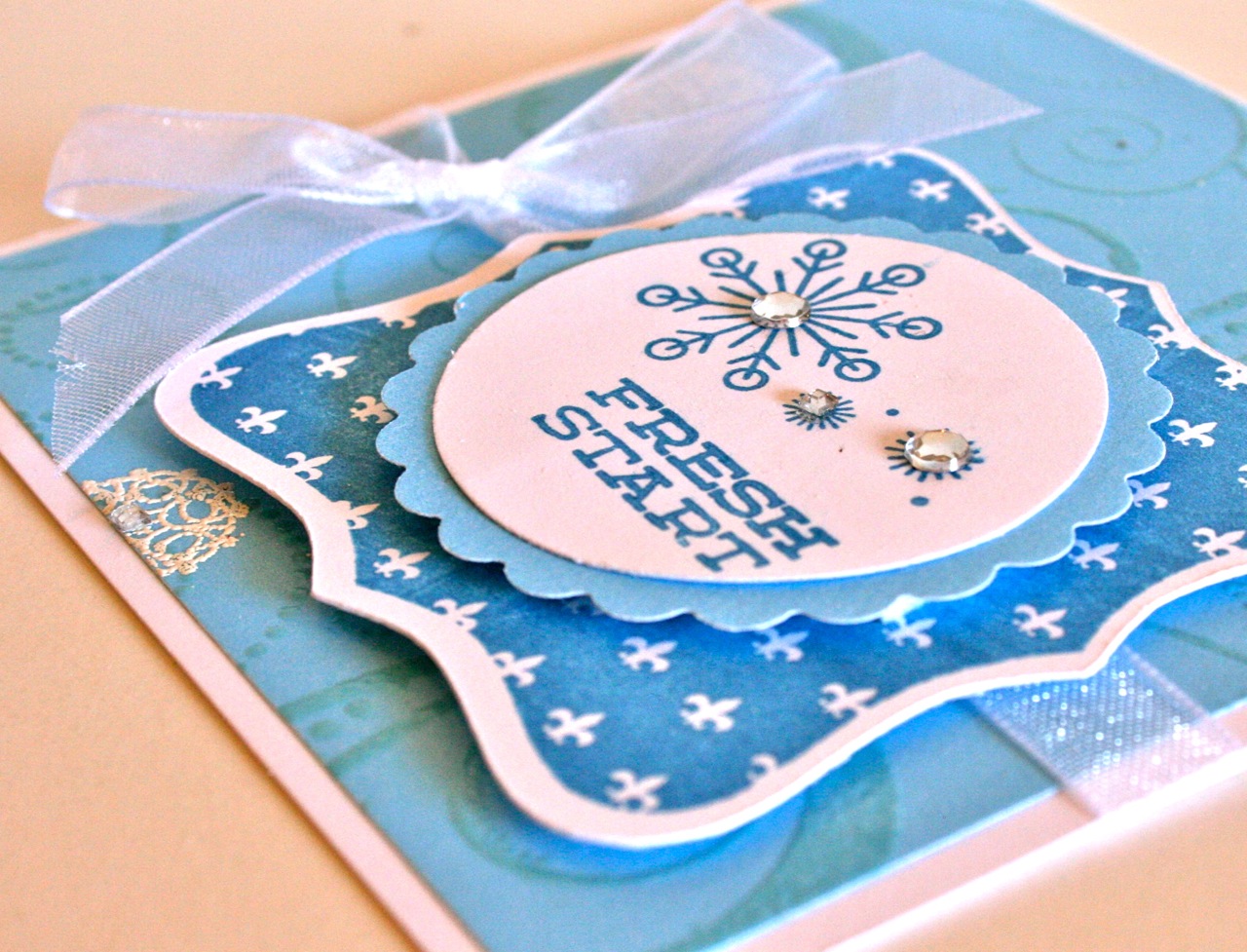 Karen Pedersen: December Stamp of the Month Card and a FREE Gift