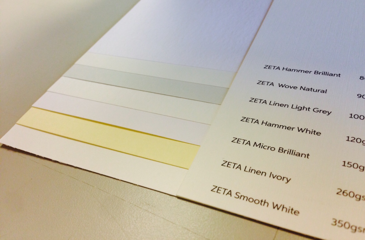 Justin's Amazing World At Fenner Paper: New ZANDERS ZETA swatch