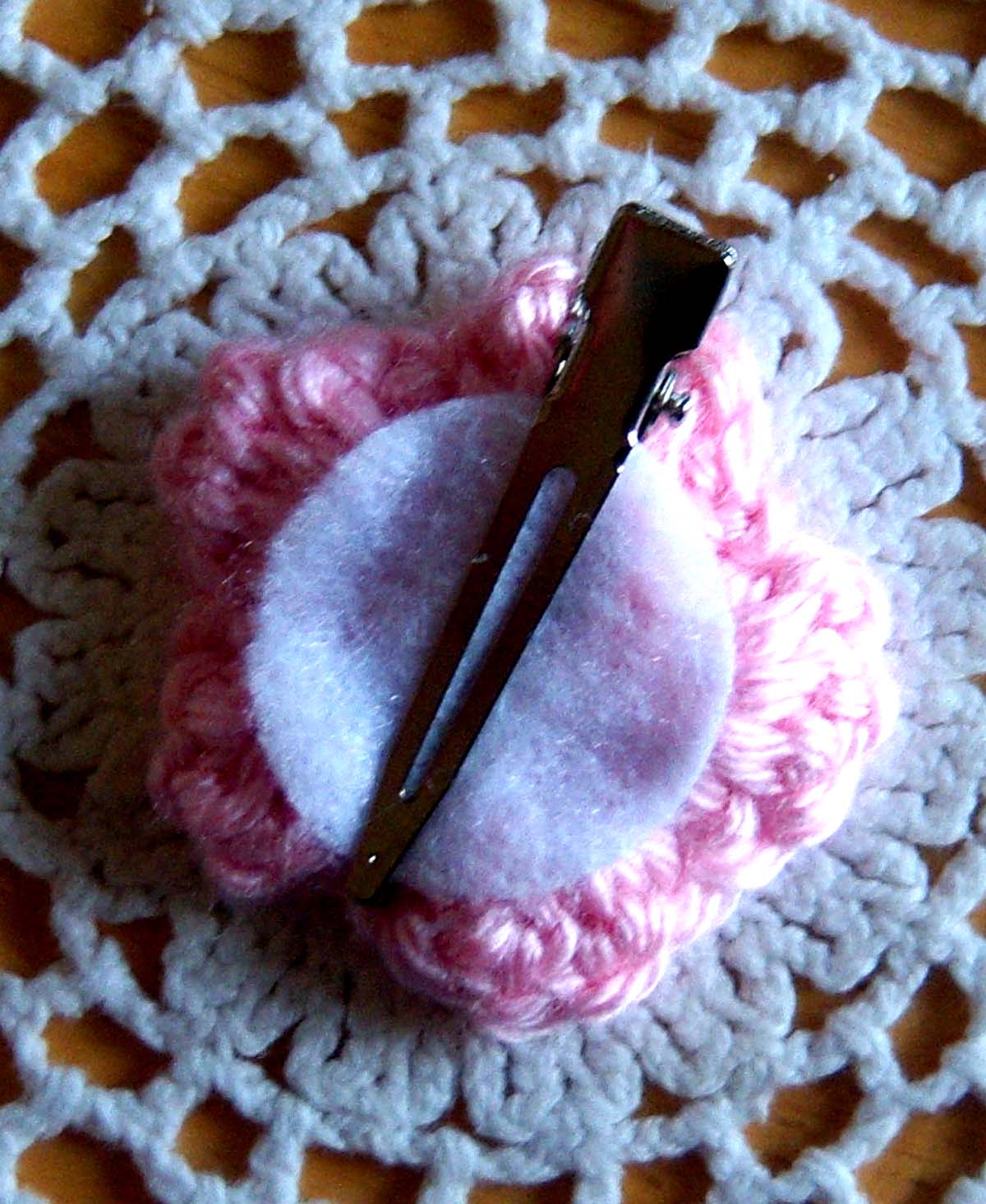 Shoregirl's Creations: Crocheted Barrettes