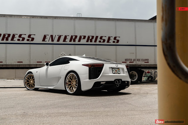 Lexus LFA on ANRKY Wheels - #Lexus #LFA #ANRKY #Wheels #supercar #tuning