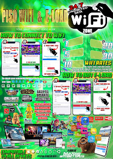 Pisowifi Sticker and Tarpaulin