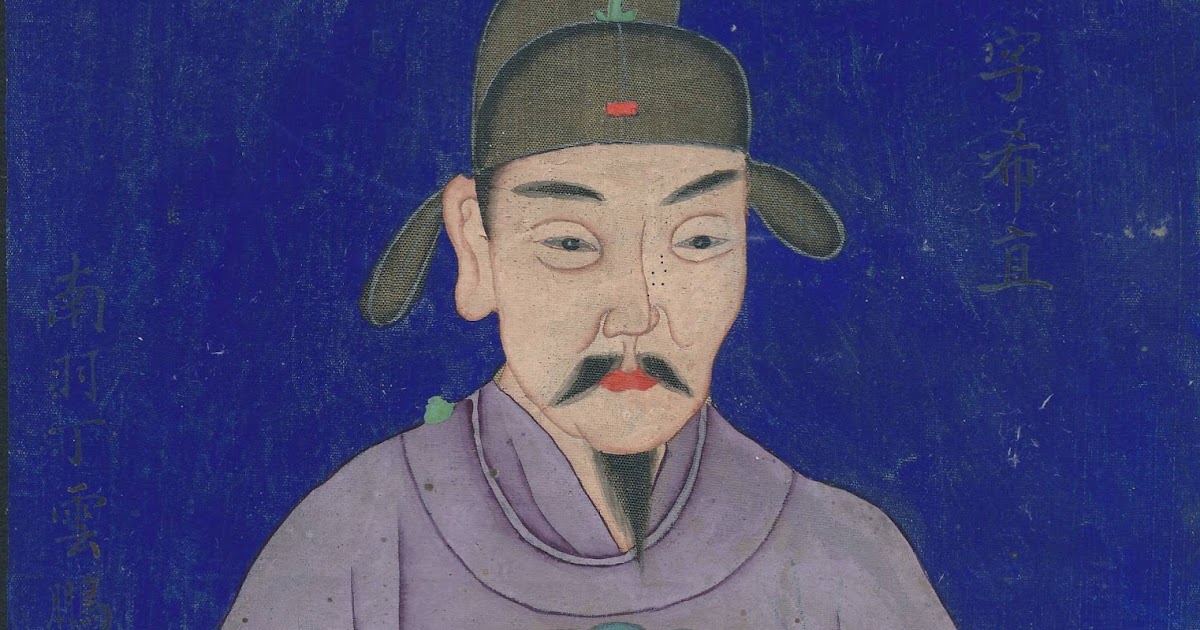 6 Fine Chinese Color Paintings of the Dukes (國公) by Ding Yunpeng ...