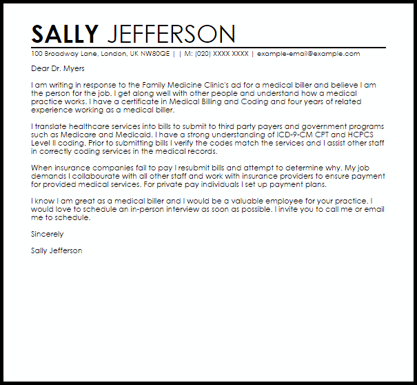 Sample Cover Letter Entry Level Medical Coder Sample Letter sample-cover-letter-entry-level-medical-coder-sample-letter