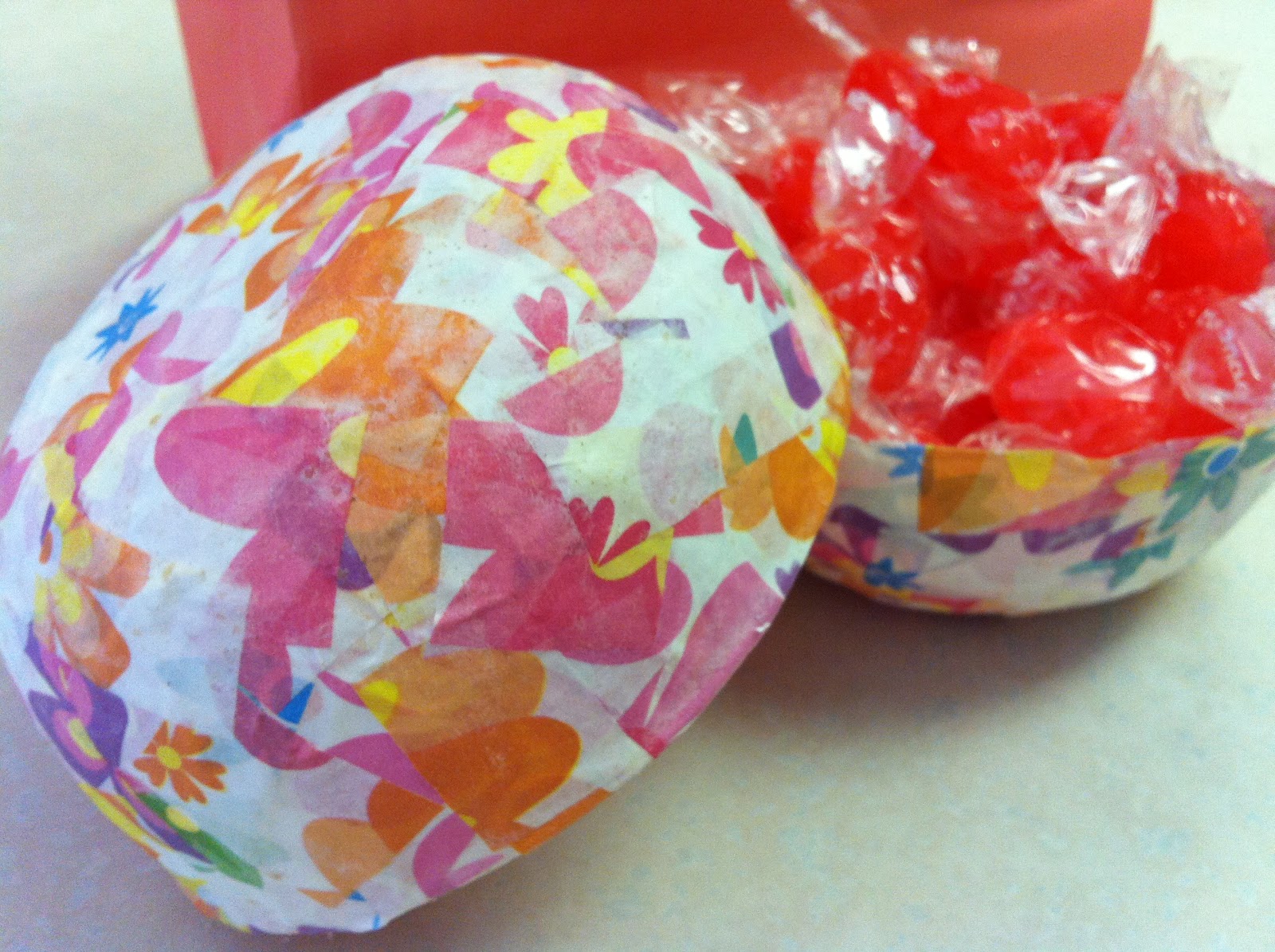 Handmade by CJ: Tissue Paper Bowls