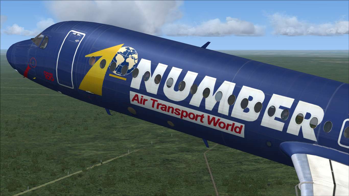 Texturas Brasileiras: TAM Linhas Aéreas PT-MRK Fokker 100