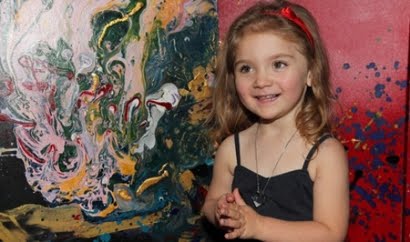 Rose Lips: Aelita Andre: Four Year-Old Art Prodigy