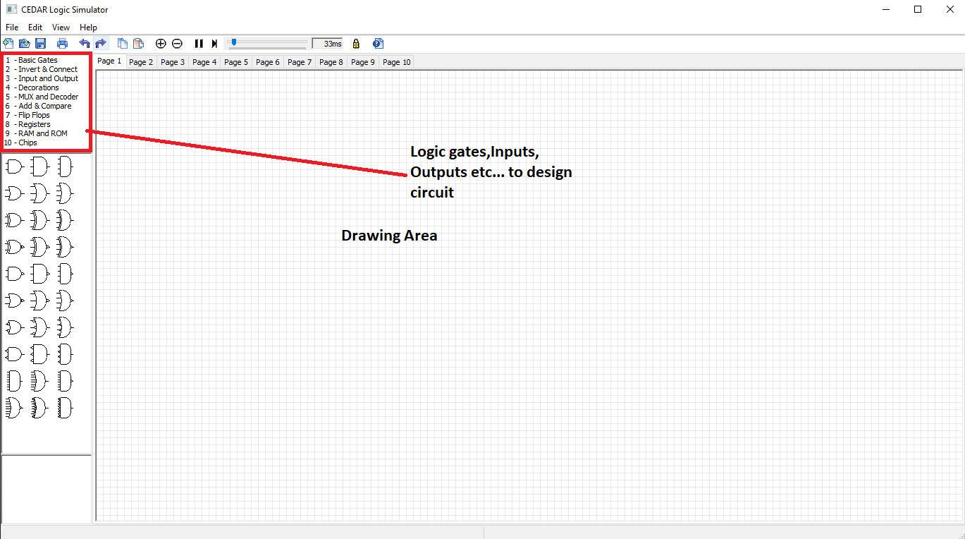 Introduction to CEDAR Logic Simulator
