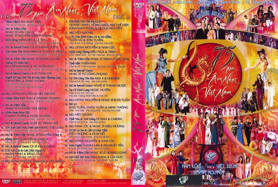 Asia 48 - 75 Năm Âm Nhạc Việt Nam (2005) ~ Cover Nhạc Việt